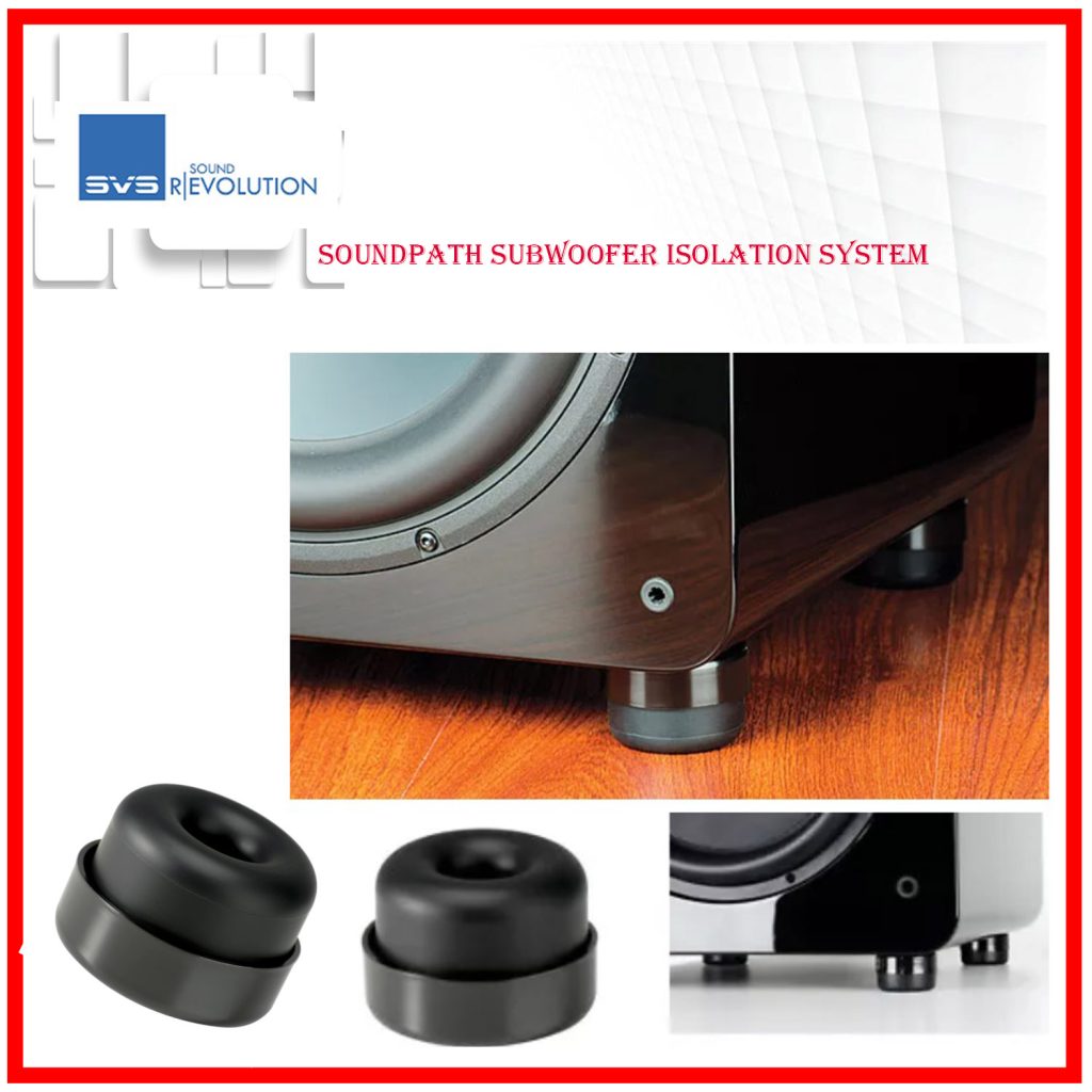 SVS SoundPath Subwoofer Isolation System (4-Pack) (6-Pack) - Audio Concept