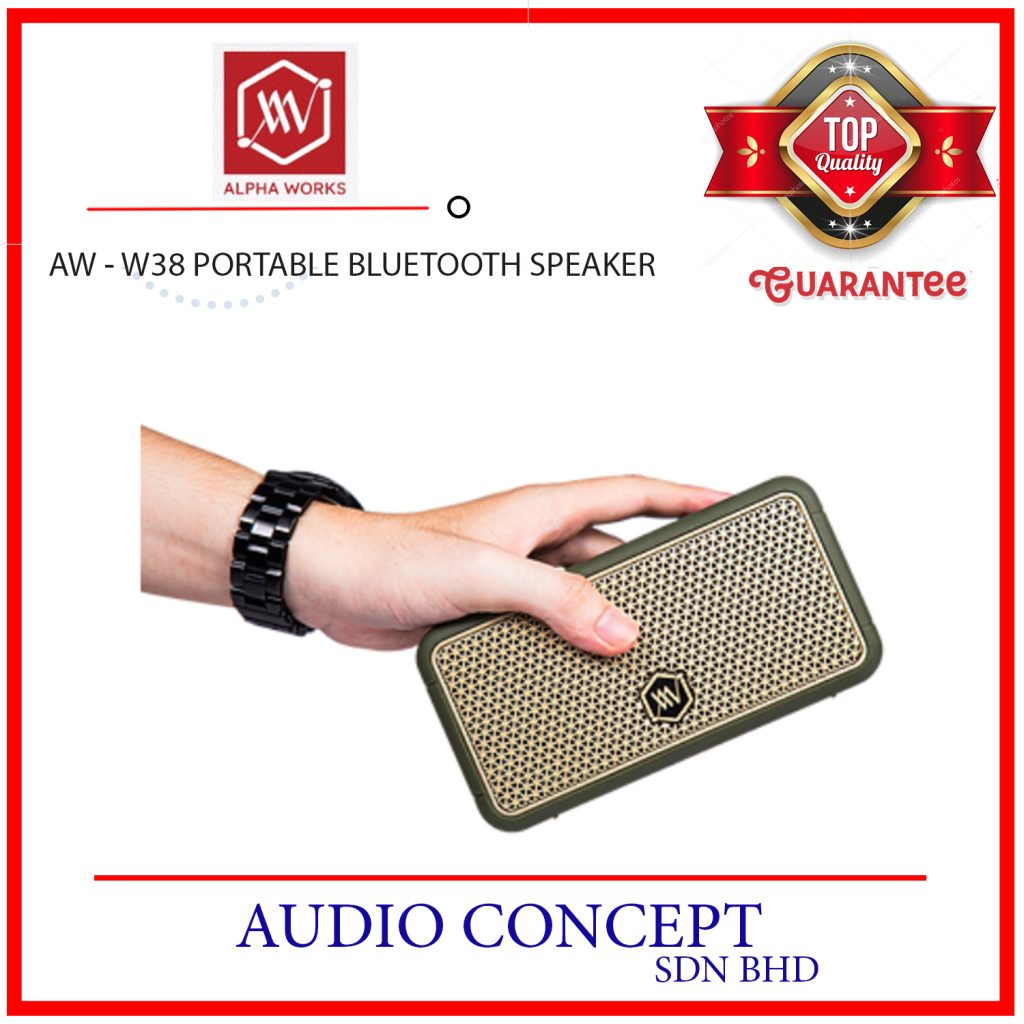 Alpha Works W38 Bluetooth Speaker - Audio Concept