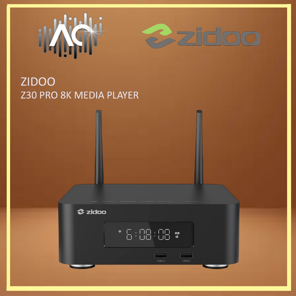 Zidoo Z30 PRO 8K UHD Media Player - Audio Concept