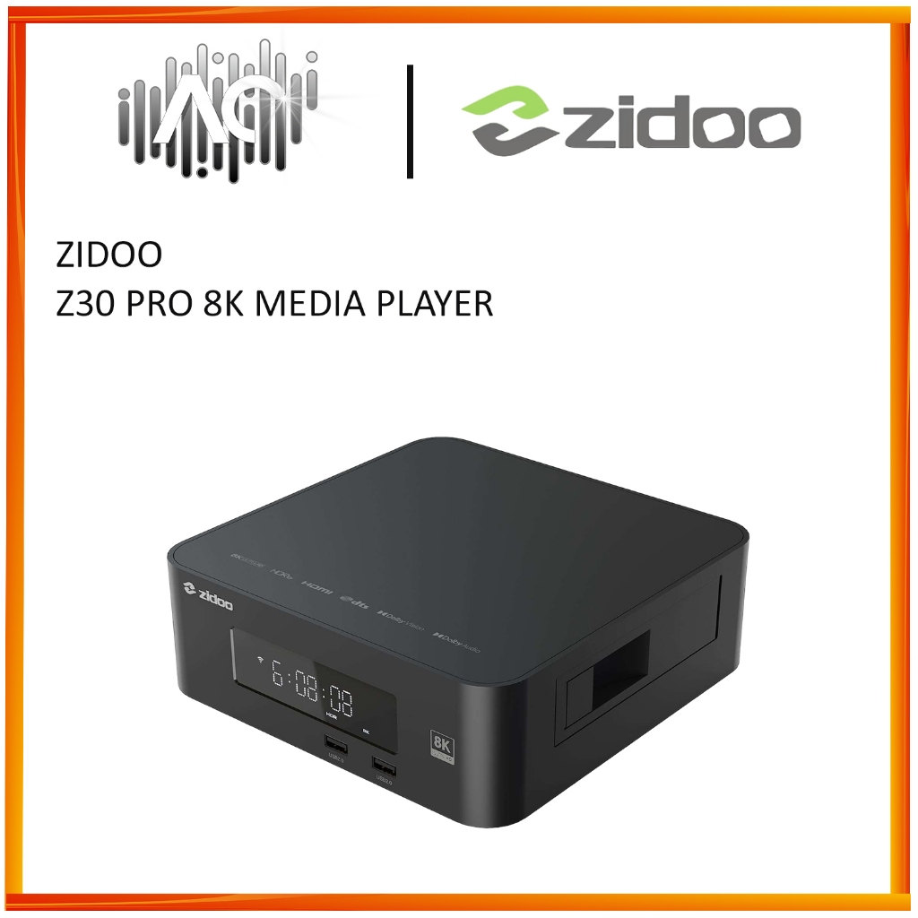 Zidoo Z30 PRO 8K UHD Media Player - Audio Concept
