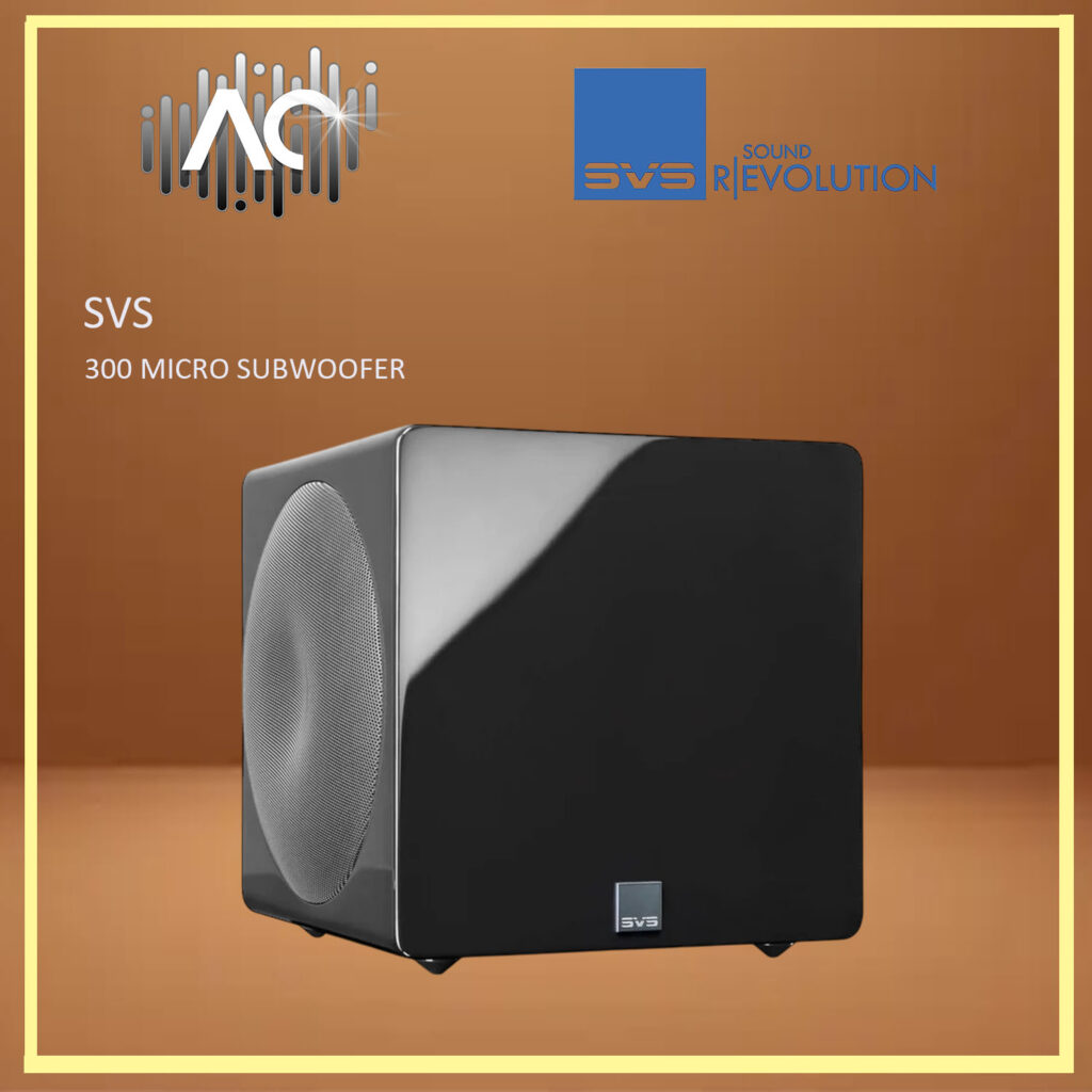 SVS 3000 Micro Active Subwoofer (Dual Active 8" Driver) - Audio Concept