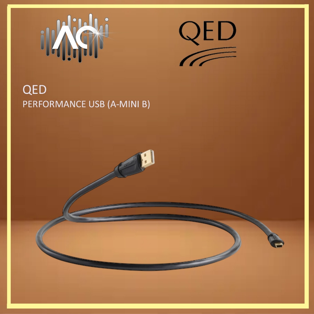 Qed Performance (USB A - Mini B) Data Cable - Audio Concept