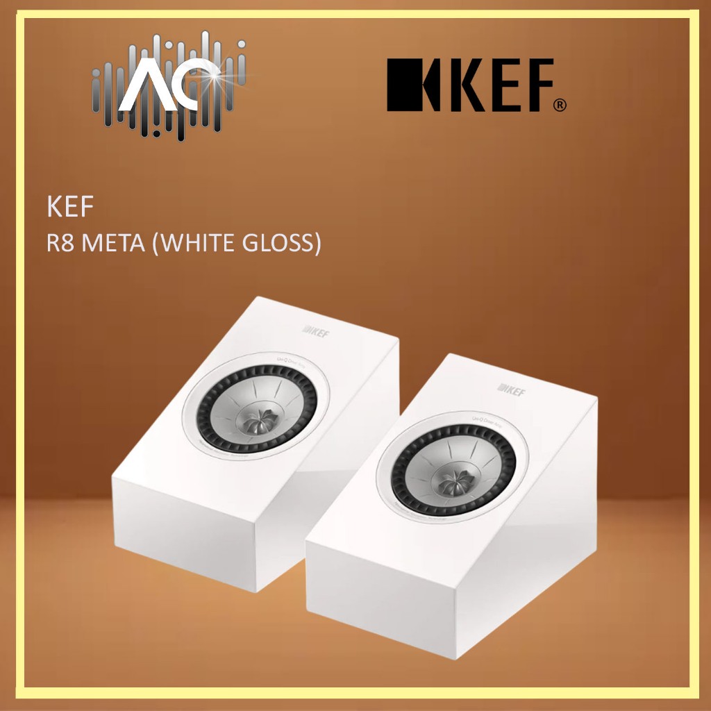 Kef R8 Meta Dolby Atmos Surround Speakers (Pair) - Audio Concept