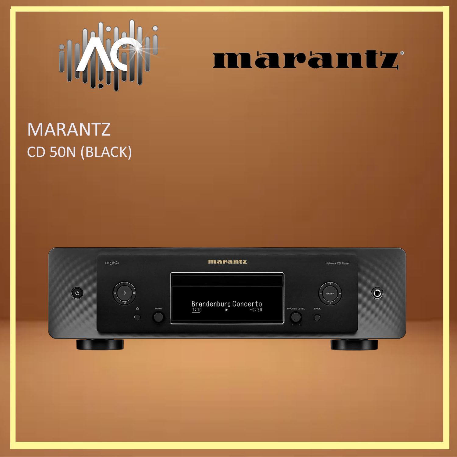 Marantz CD 50N Premium CD And Network Audio Player(Silver/Black ...