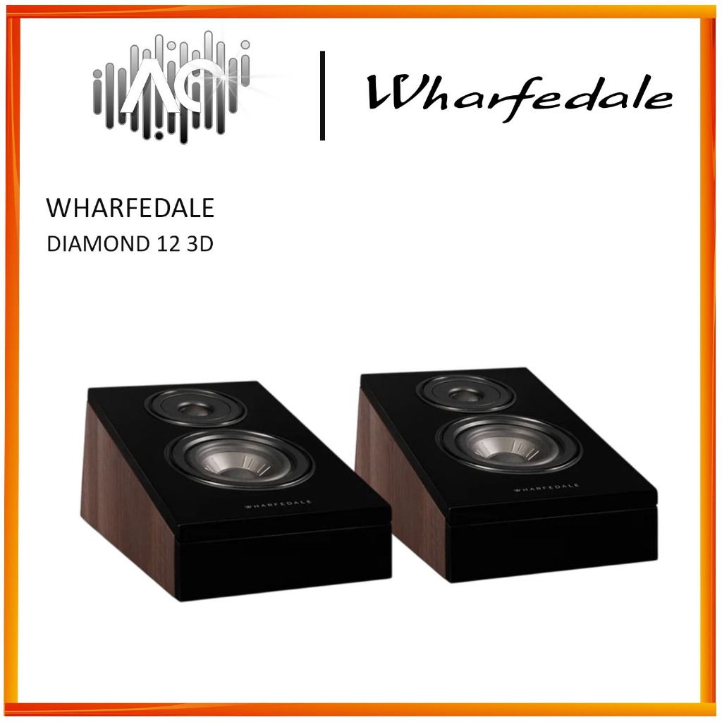 Wharfedale Diamond 12 3D Dolby Atmos Enabled Elevation Speaker - Audio ...