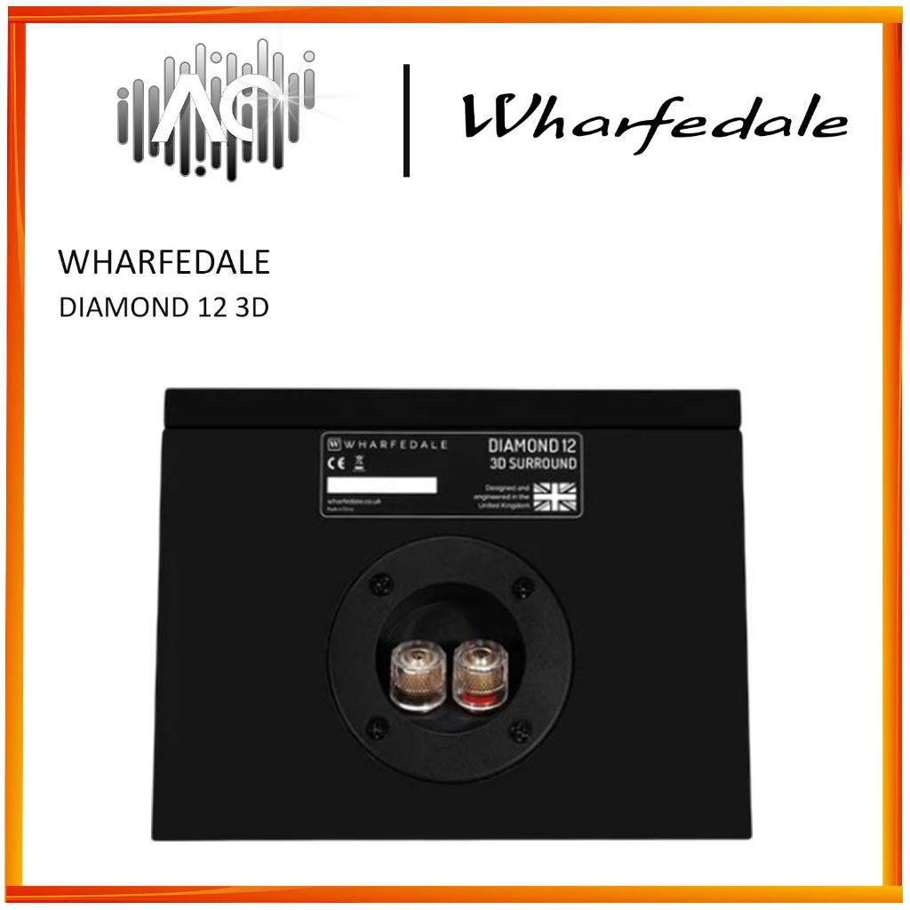 Wharfedale Diamond 12 3D Dolby Atmos Enabled Elevation Speaker - Audio ...
